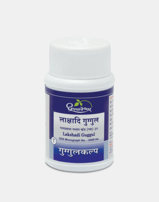 Dhootapapeshwar - Lakshadi Guggul - 60 Tablet