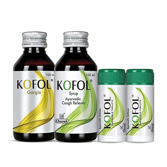 Charak Kofol Cough Care Kit