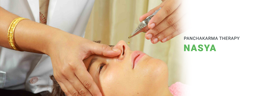 Nasya - Panchakarma Therapy